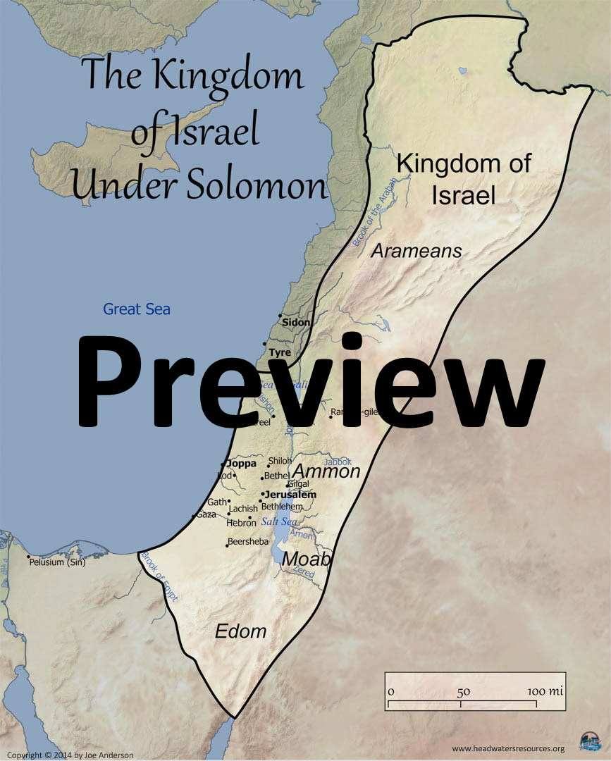 Map Of Jacob S Journey To Haran And Back Headwaters Christian Resources